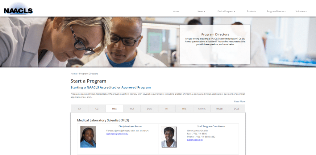 Get Ready for the New NAACLS Website, starting July 26th, 2016 ...